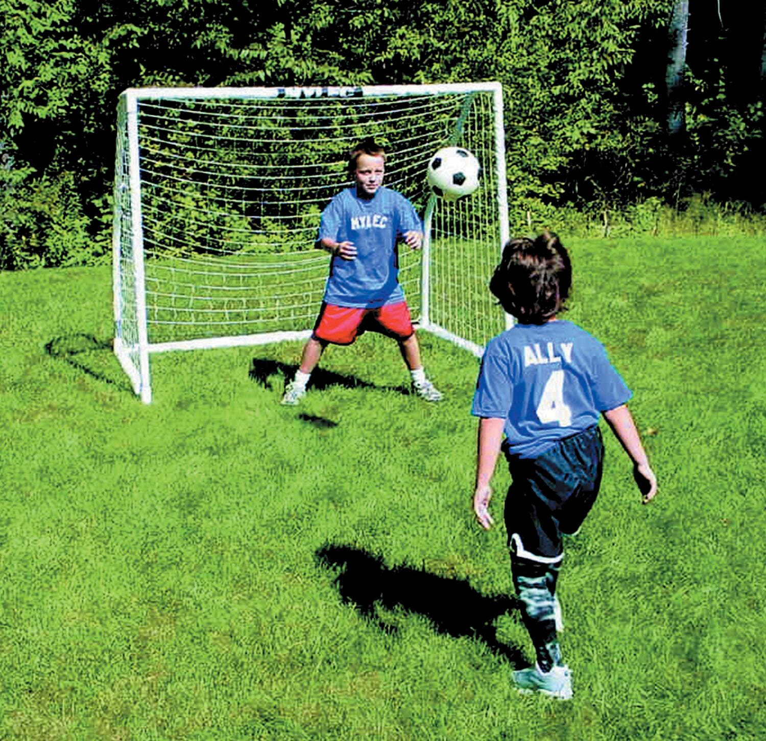 Mylec Portable Soccer Goal 72 x 60 x 48 Inches White